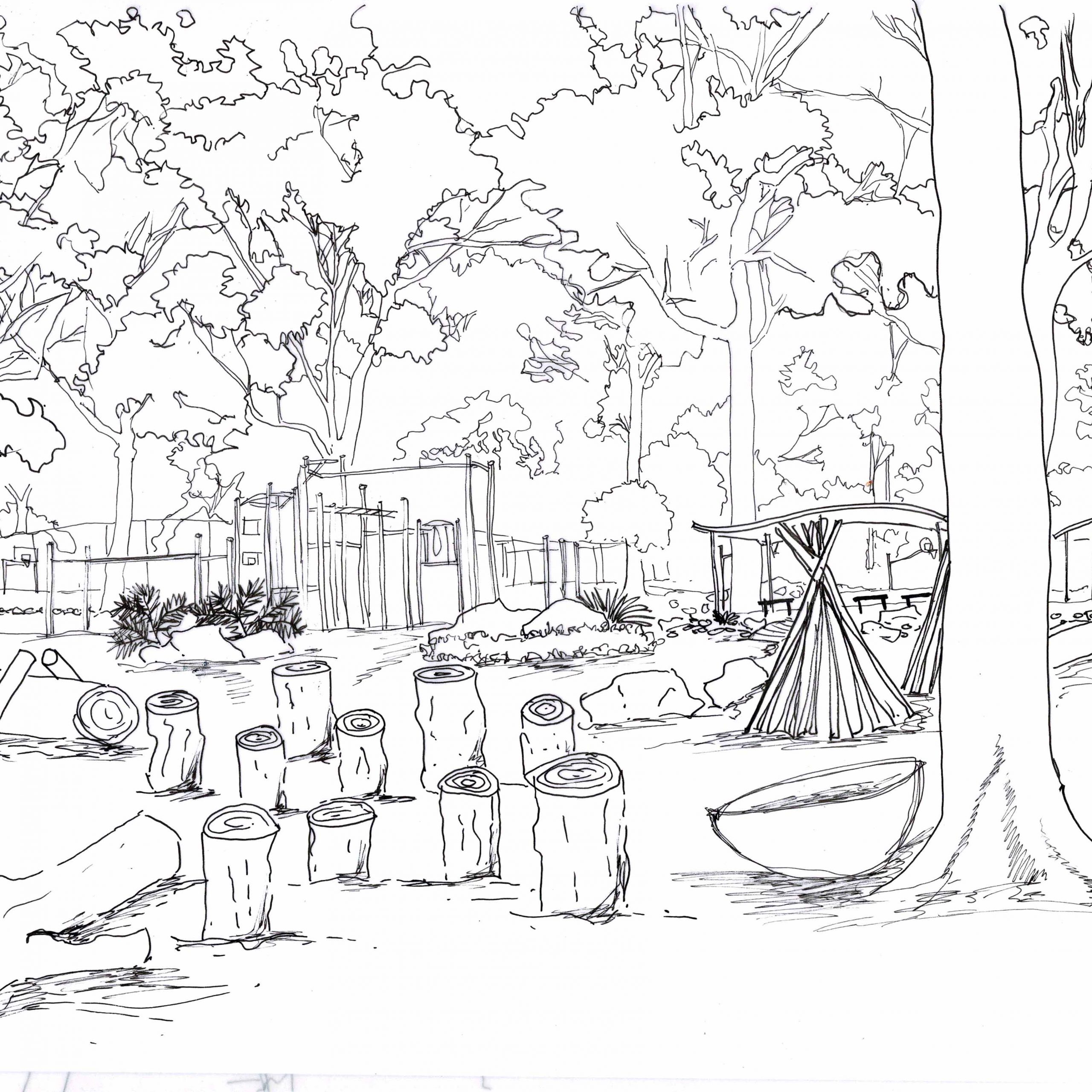 Nature Play Masterplan, Rochedale South State School • Orterra